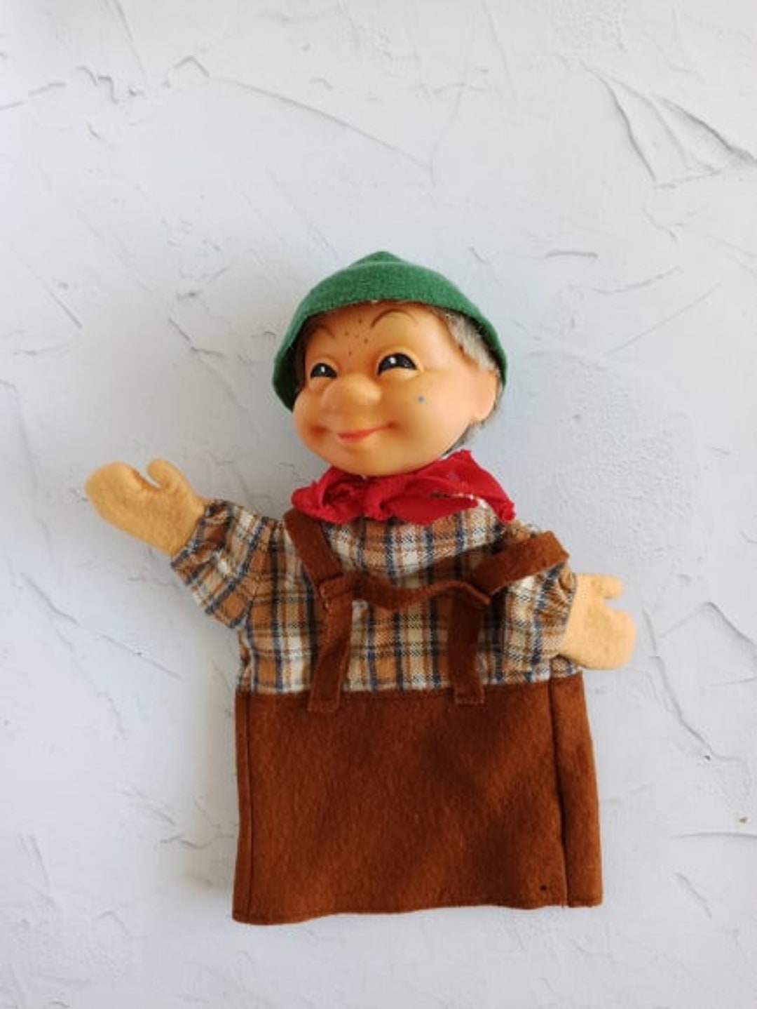 Steiff Hansel Hand Puppet 1969-1978 Glove Theater Vintage Steiff ...