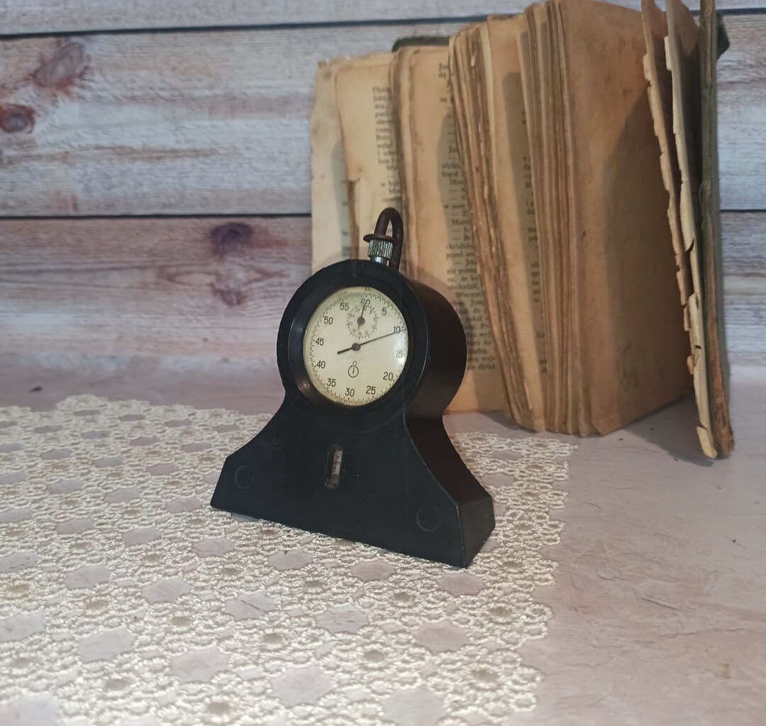 Vintage Table Stopwatch Bakelite Stopwatch Soviet Stopwatch USSR ...