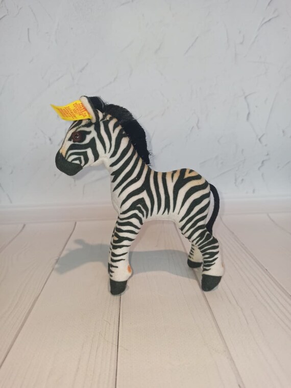 Vintage Original Steiff Ossi Zebra 1512/16 Button Tag Steiff | Etsy