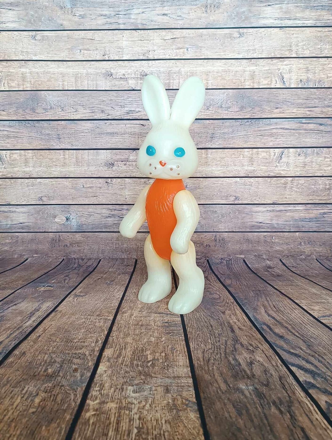 Big Rare Soviet Bunny, Bunny, Vintage Toy, Rabbit, Plastic Usse Doll ...
