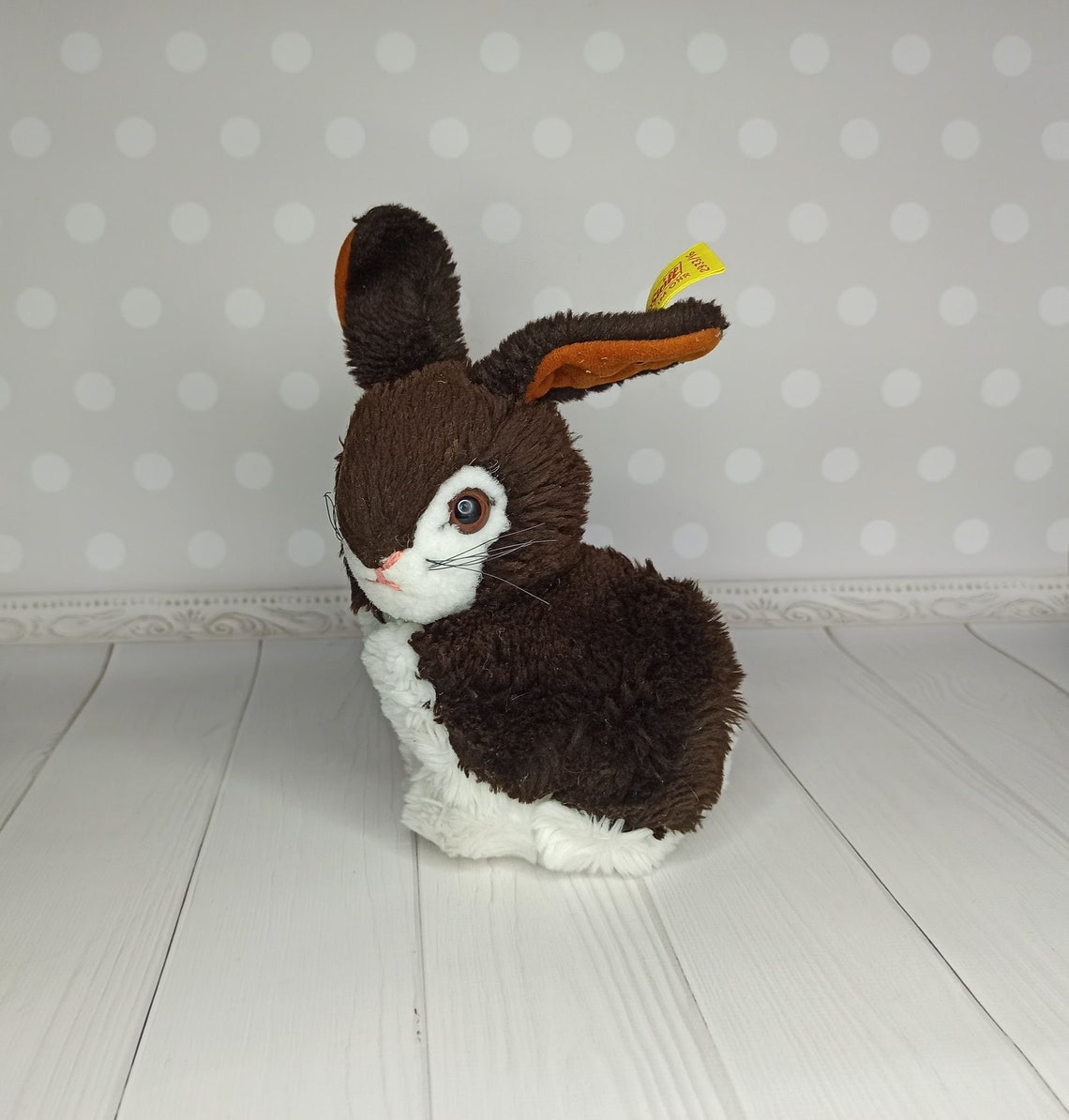 Vintage German STEIFF Snuff bunny ean 2933/16 Button Tag | Etsy