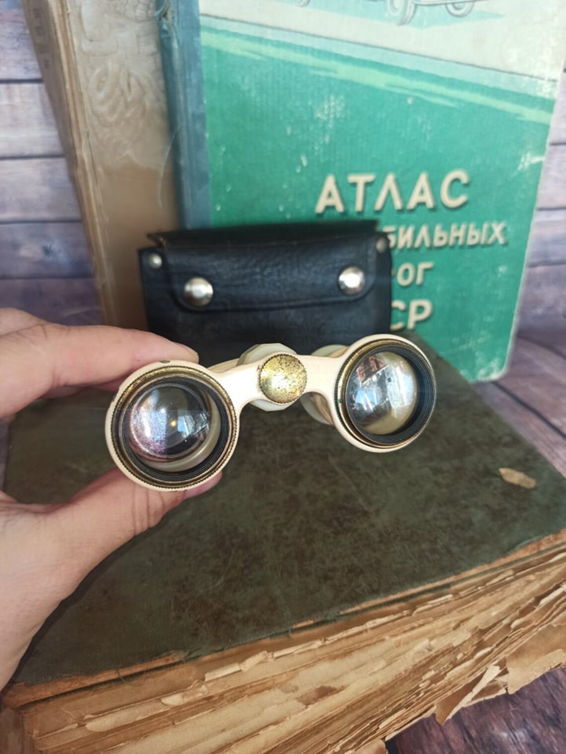 Vintage Binoculars Theatrical Vintage Optical Instrument Genuine ...