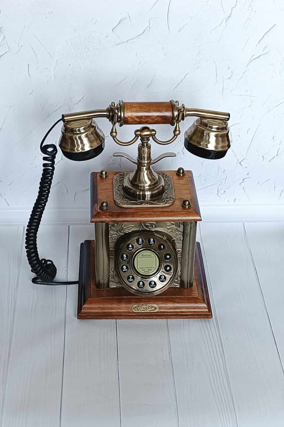 French Victorian Style Rotary Phone Vintage Telephone Retro Office ...