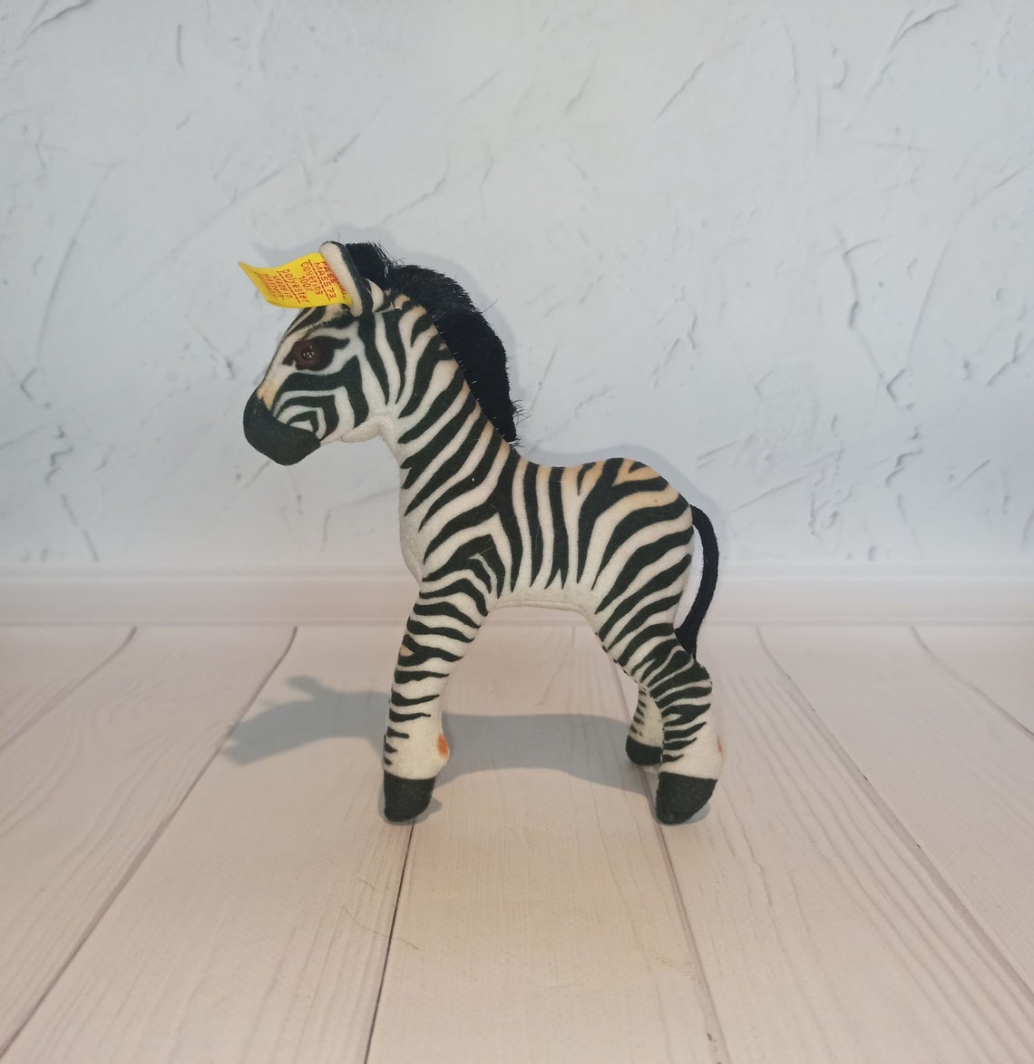 Vintage Original Steiff Ossi Zebra 1512/16 Button Tag Steiff | Etsy