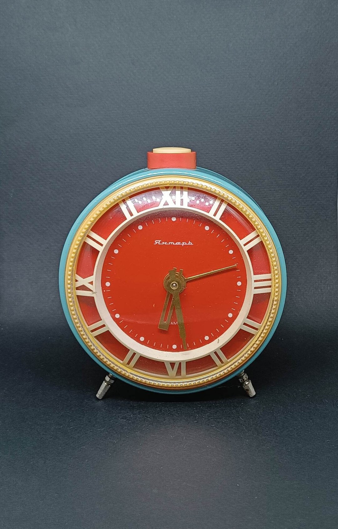 Retro Clock the USSR Vintage Decor Soviet Alarm Clock Vintage - Etsy
