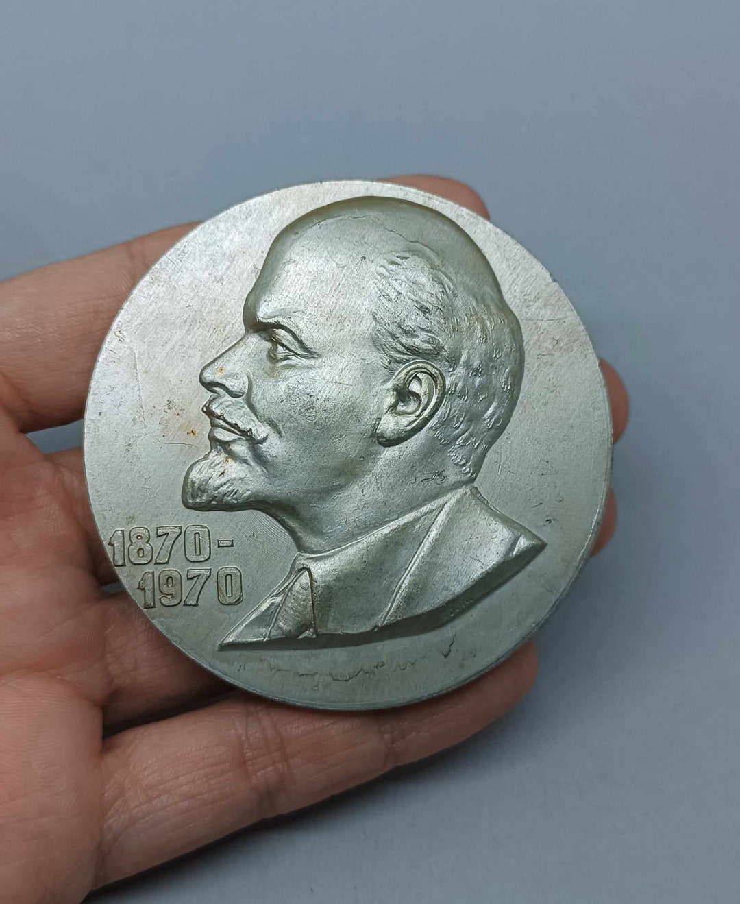 USSR Original Table Medal Lenin - Etsy