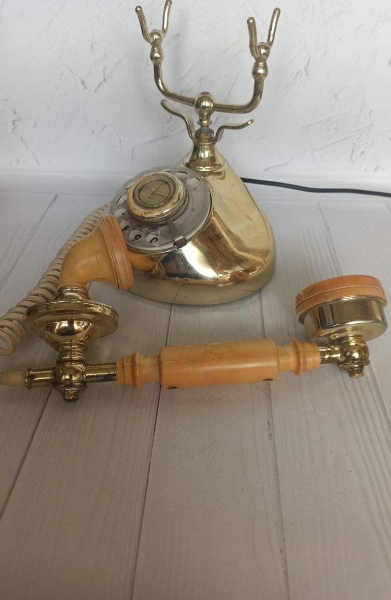 French Victorian Style Rotary Phone Vintage Telephone Retro | Etsy