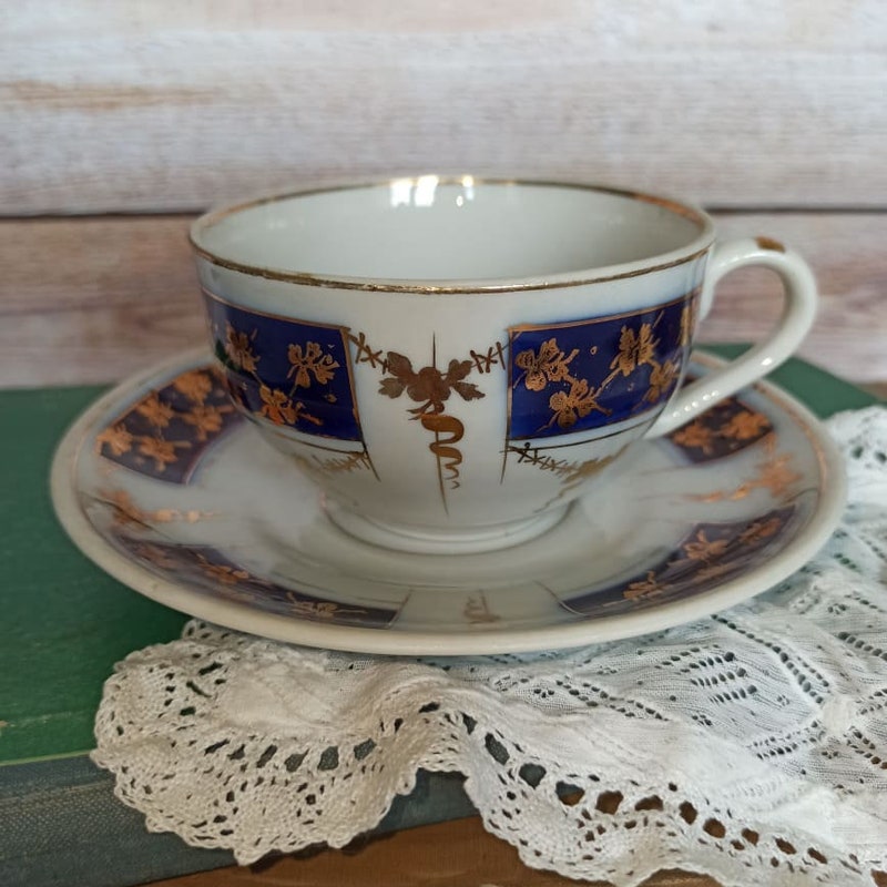 Porcelain Tea Cup - Etsy