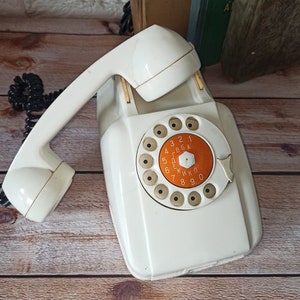 1950 Vintage telephone Retro office decor Old phone Vintage | Etsy
