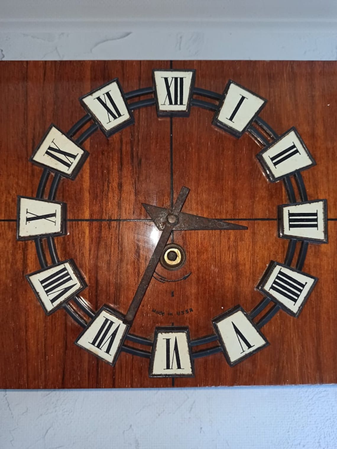 Antique Wall Clock Vintage 60s Vintage Home Decor Retro Clock | Etsy