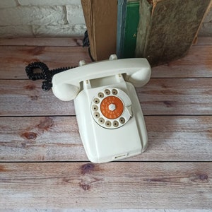 1950 Vintage telephone Retro office decor Old phone Vintage | Etsy