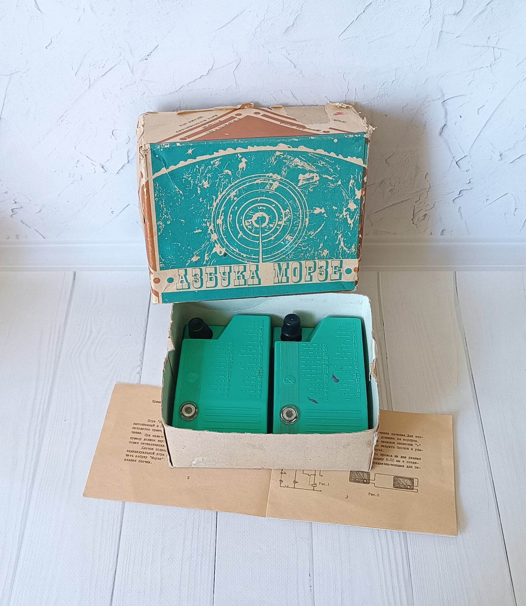 Vintage Game, Morse Code, Telegraph Key, USSR, Soviet Old Game, USSR ...