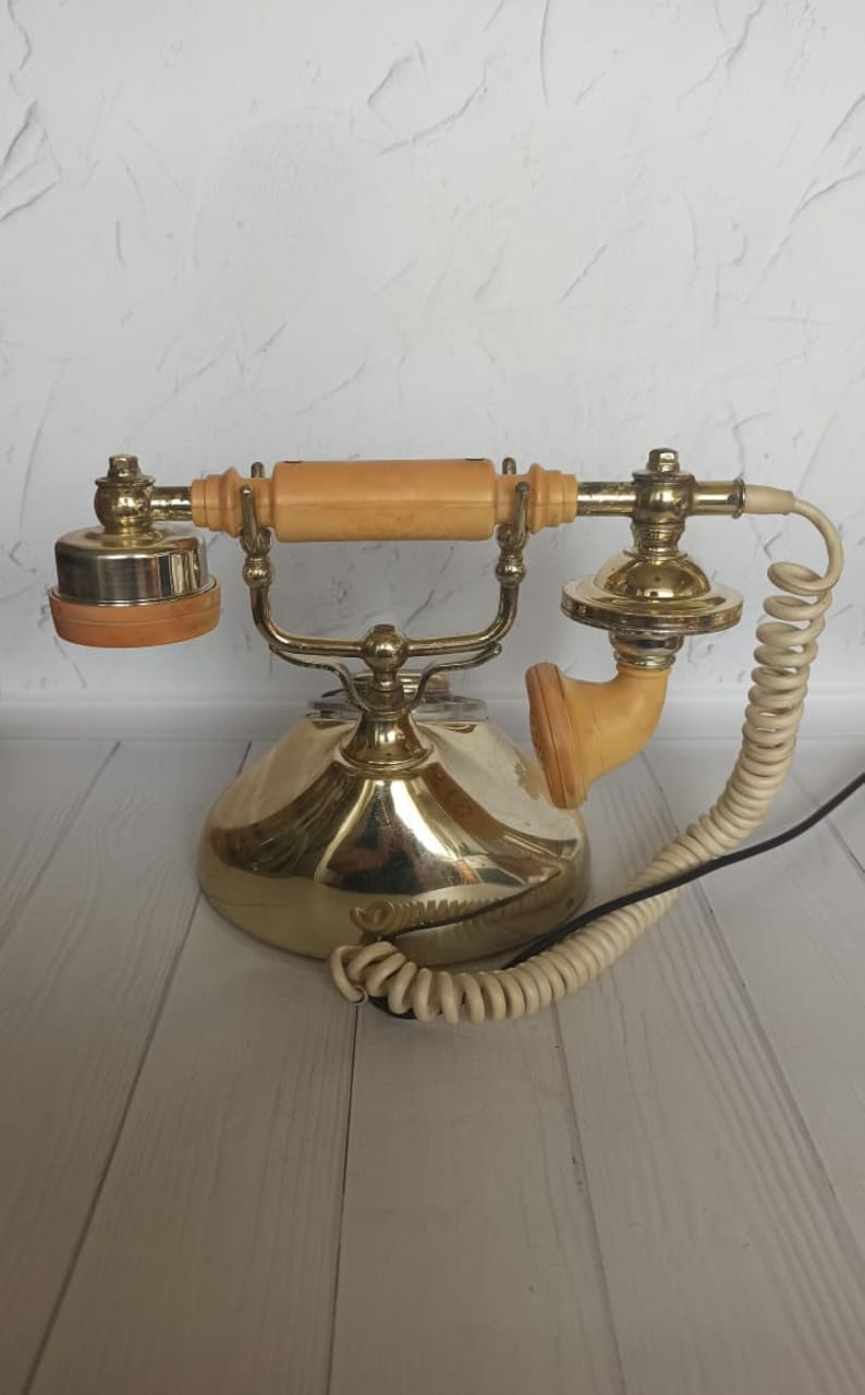 French Victorian Style Rotary Phone Vintage Telephone Retro | Etsy