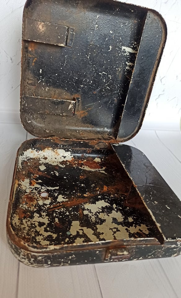 Antique First Aid Tin Box Medical First Aid Box Military First | Etsy