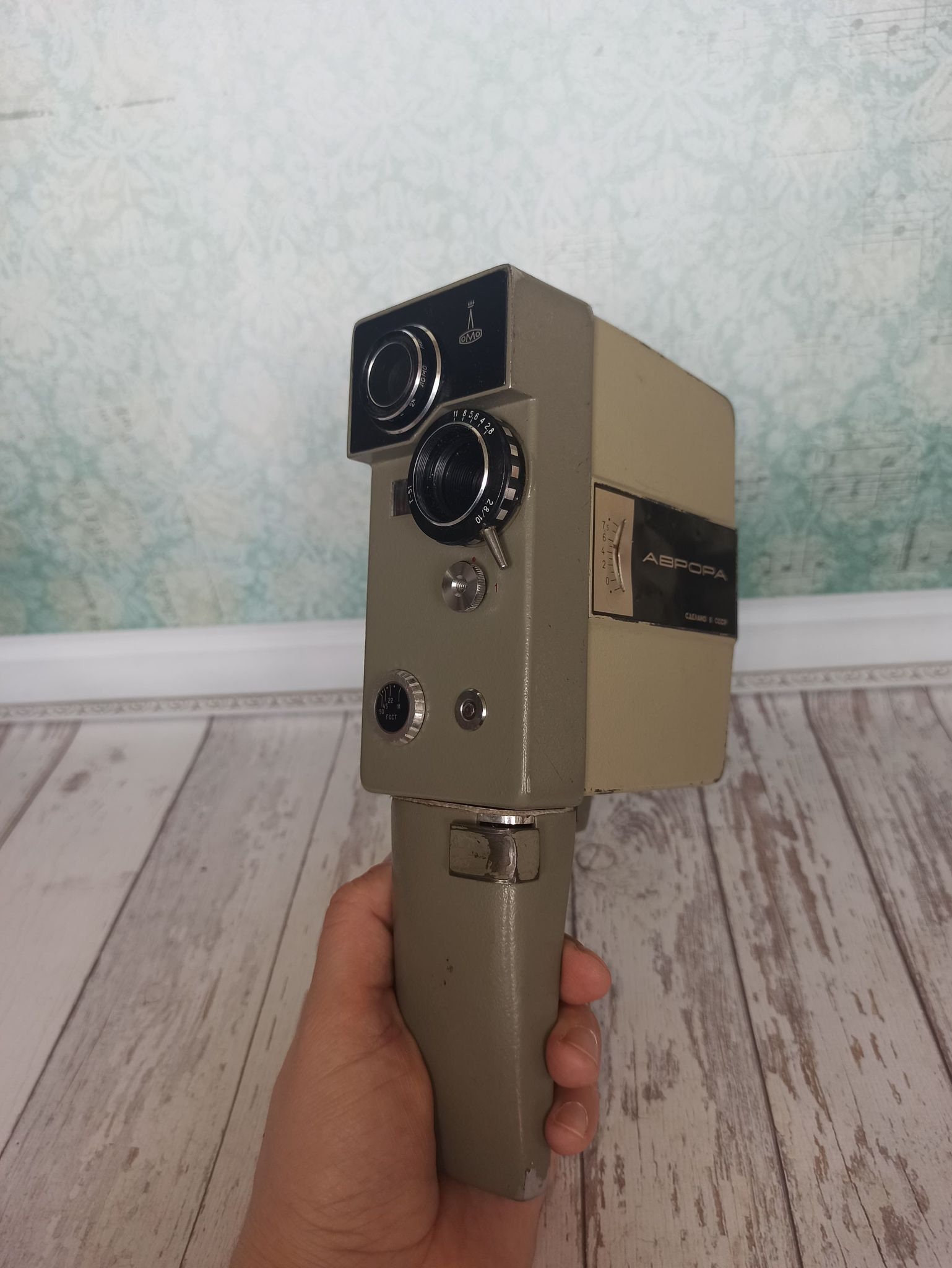 Genuine Old Vintage Soviet Movie Camera Aurora Made in USSR | Etsy