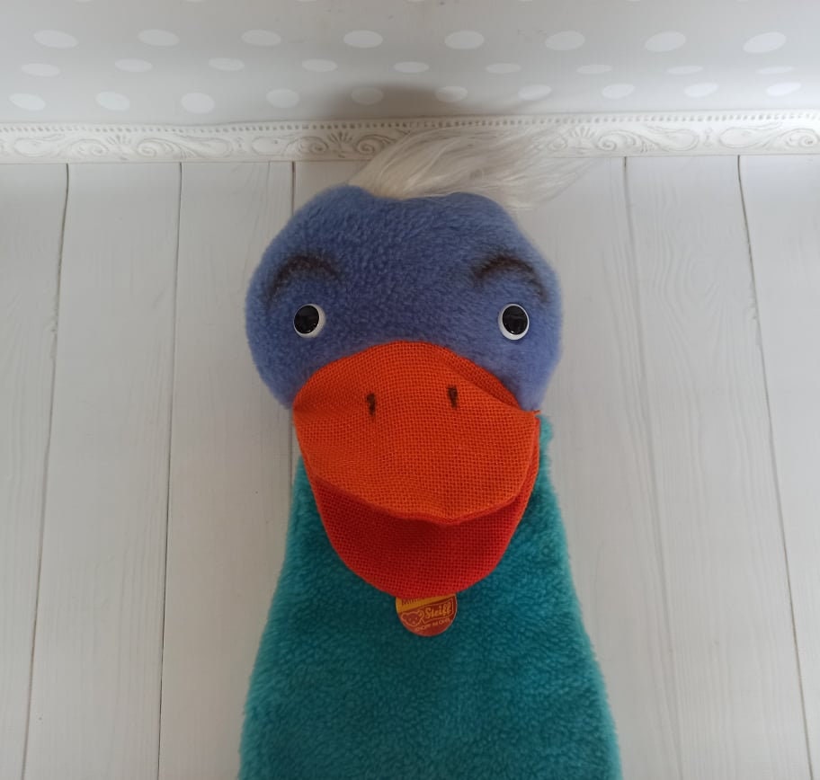 Steiff Original 6482/35 Mimic Duck Vintage Puppet Glove Toy - Etsy