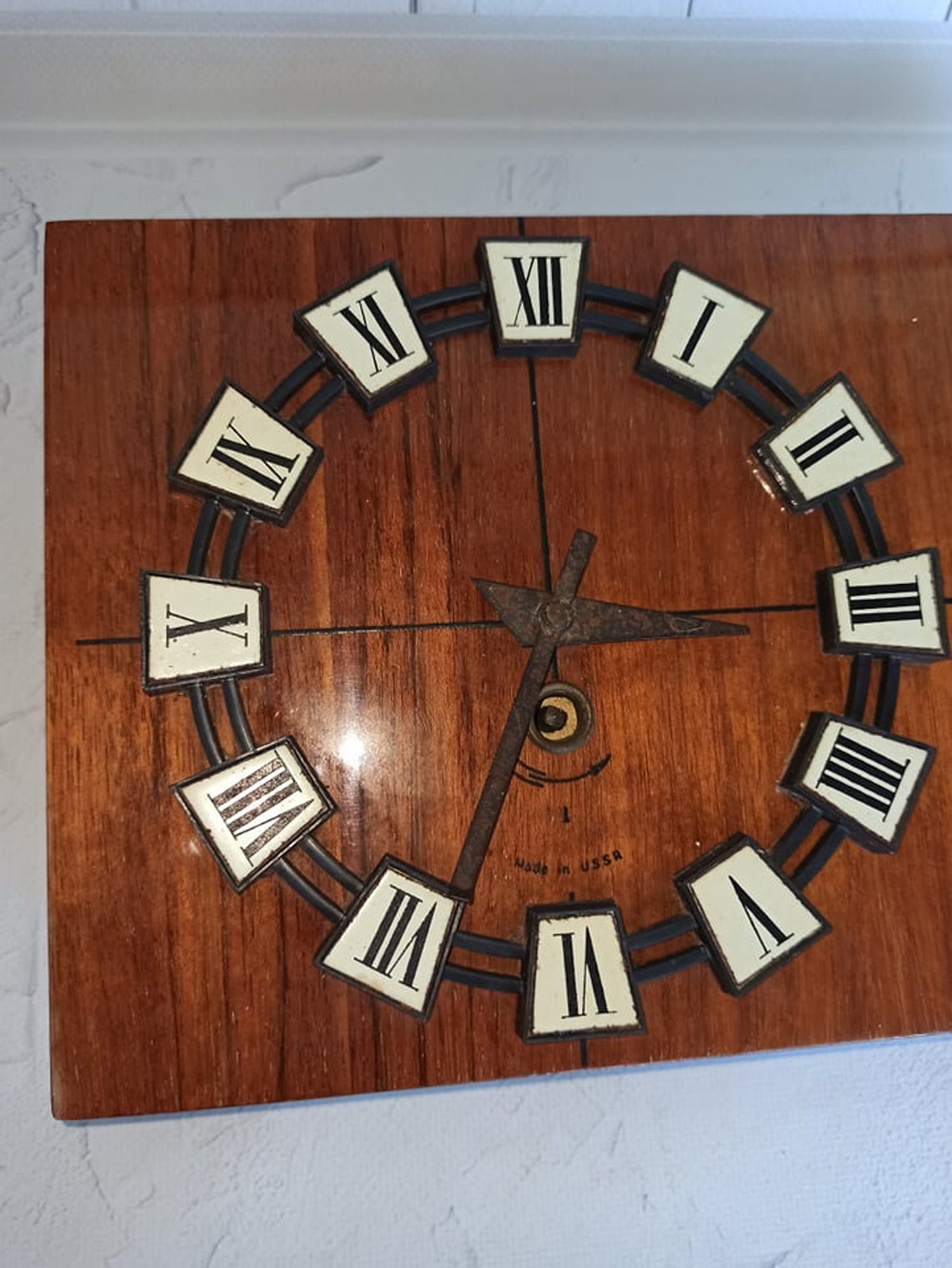 Antique Wall Clock Vintage 60s Vintage Home Decor Retro Clock | Etsy