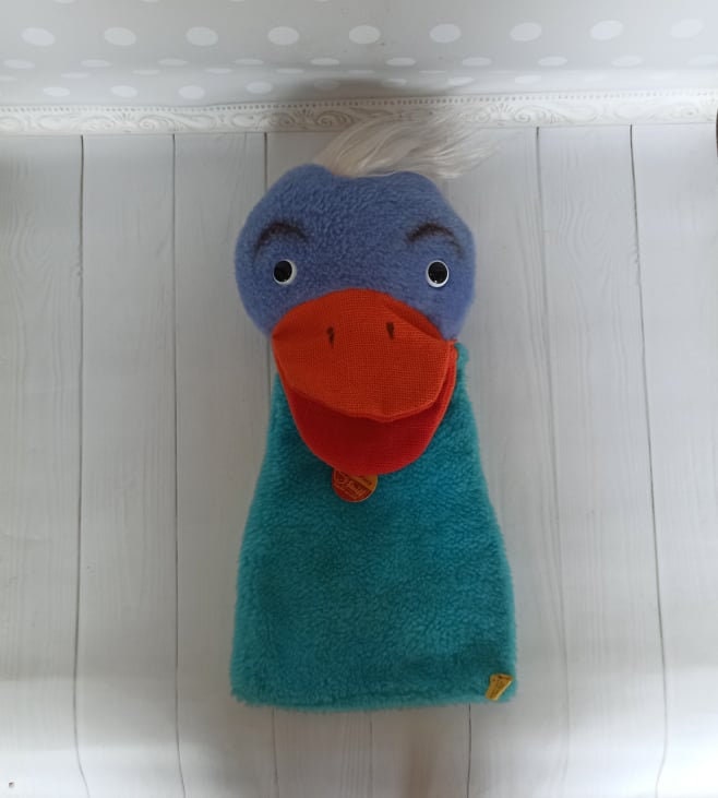 Steiff Original 6482/35 Mimic Duck Vintage Puppet Glove Toy - Etsy