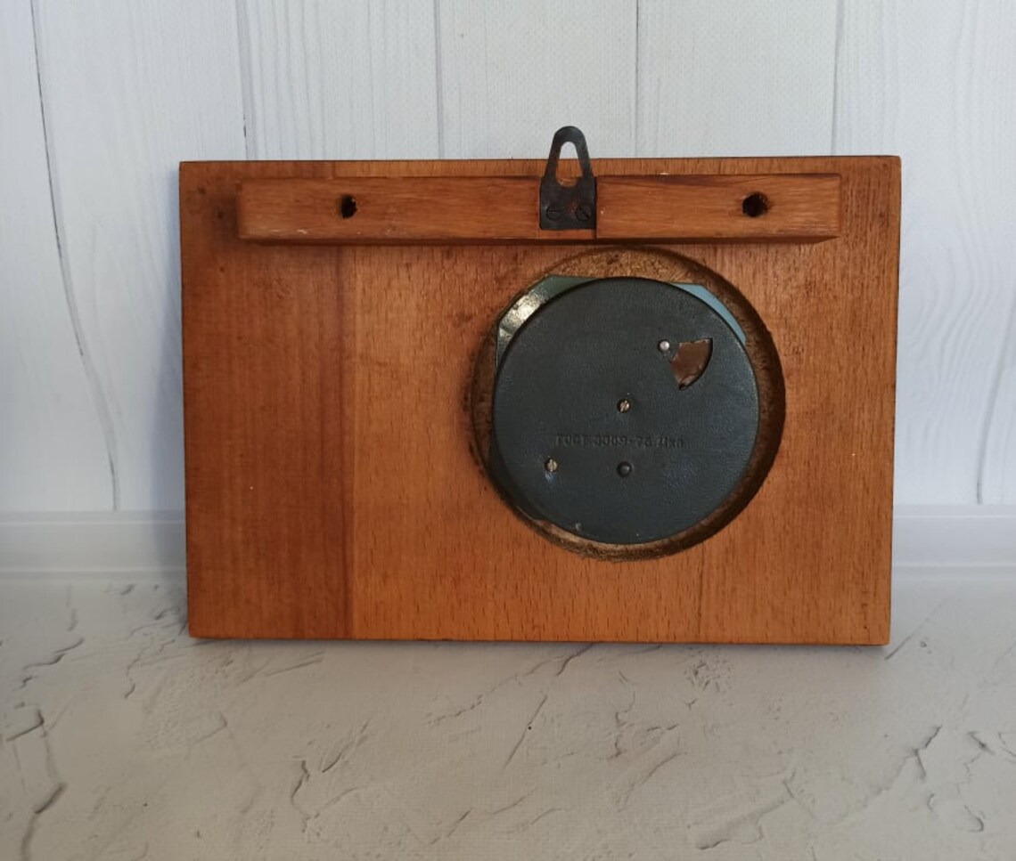 Antique Wall Clock Vintage 60s Vintage Home Decor Retro Clock | Etsy