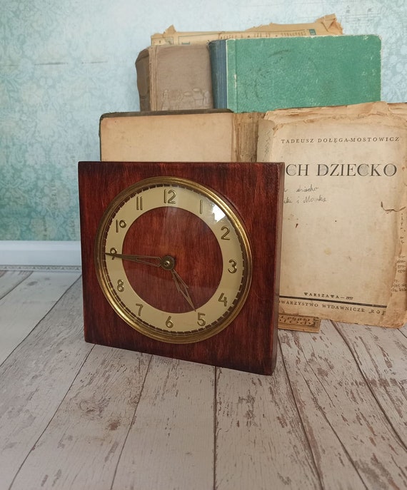 Vintage 60s Mantel Clock Vintage Home Decor Retro Clock USSR | Etsy