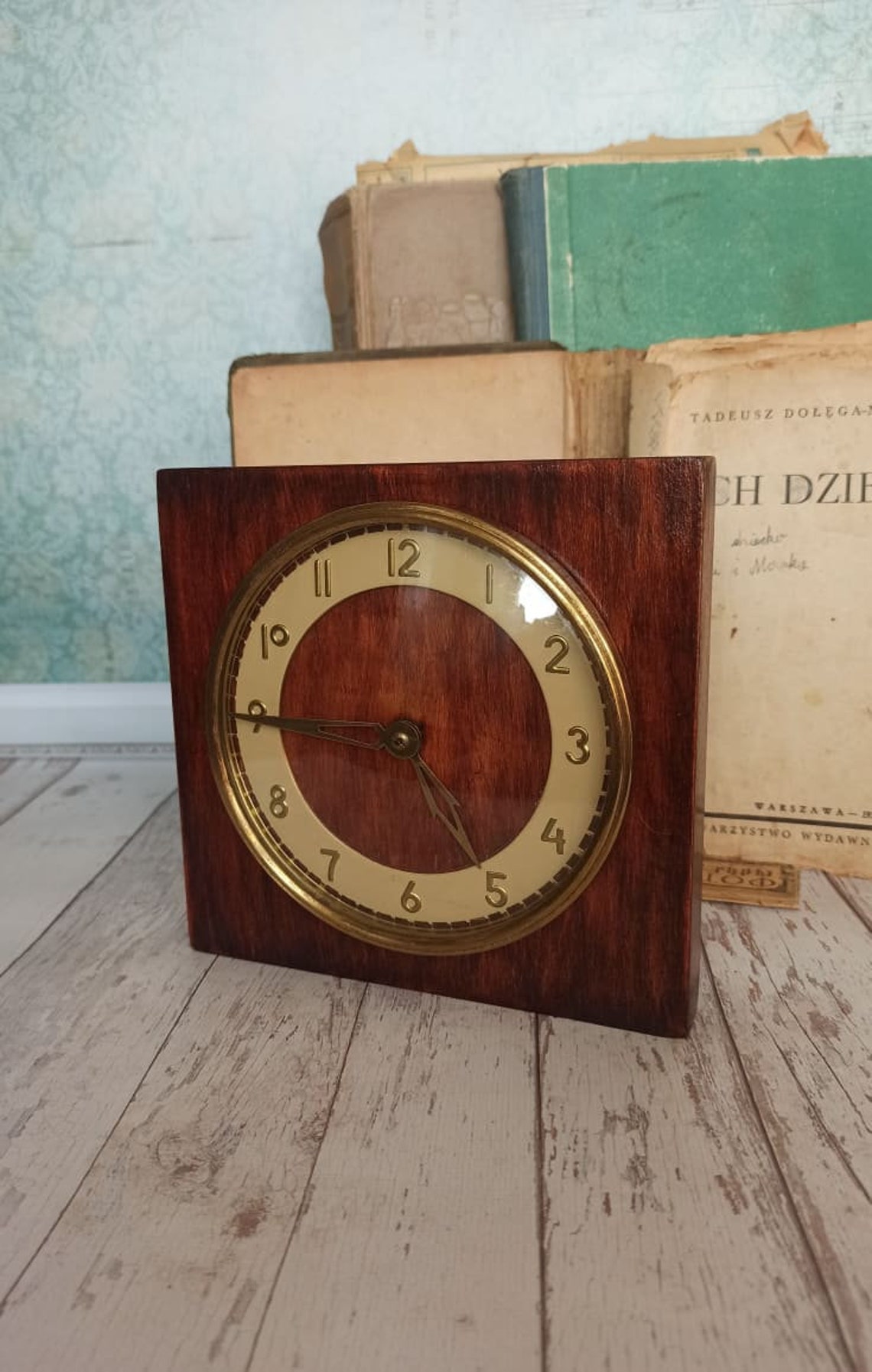Vintage 60s Mantel Clock Vintage Home Decor Retro Clock USSR - Etsy New ...