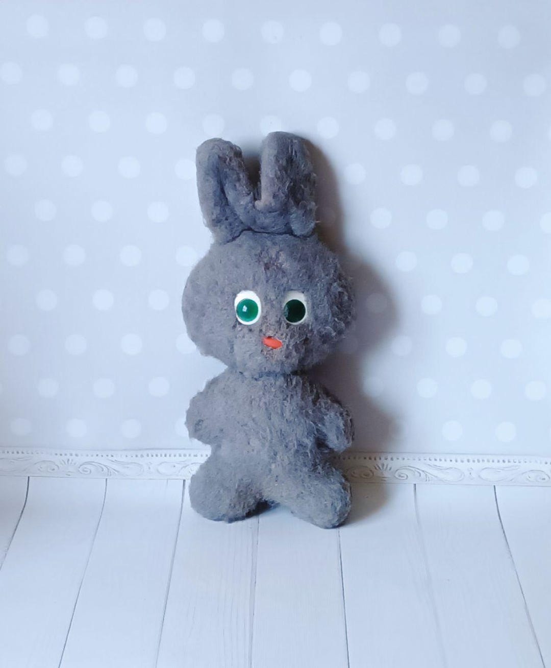 Antique Toy Rabbit Collectible Toy Old Bunny Vintage Toy Vintage 70s ...