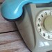 Vintage Turquoise Telephone Retro Decor Vintage Home Decor Desk Phone ...