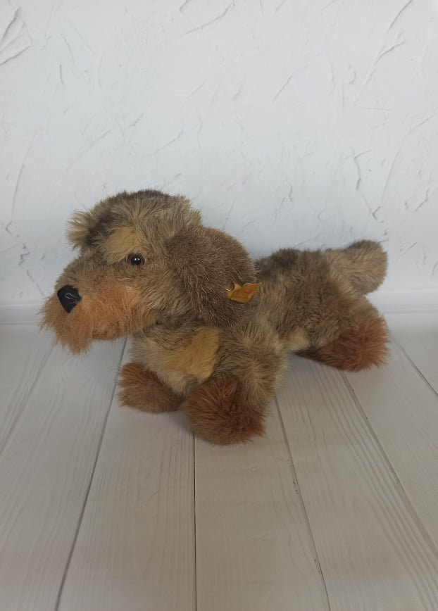 STEIFF DACHSHUND RAUDI 078606 Button Tag Steiff Animal steiff Original ...