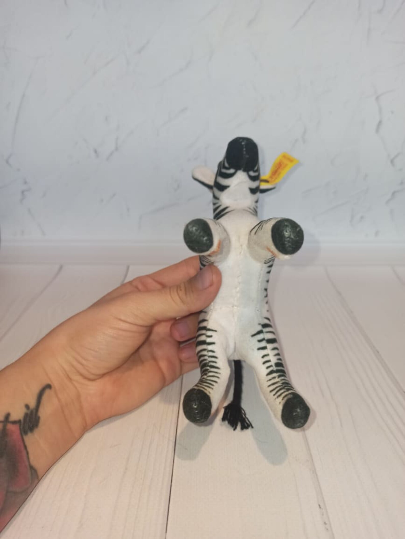 Vintage Original Steiff Ossi Zebra 1512/16 Button Tag Steiff | Etsy