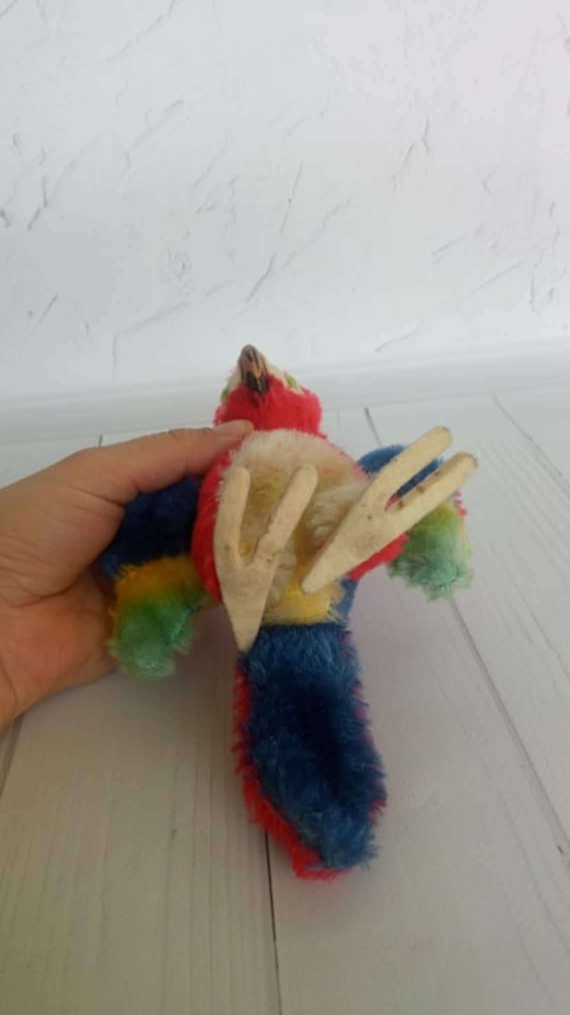 Parrot Steiff Mohair Lora the Parrot 1312/08 Vintage 1960's - Etsy