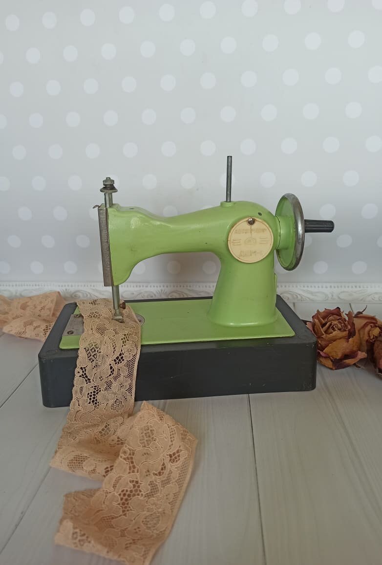Vintage Soviet Toy Child Sewing Machine Vintage Home Decor - Etsy