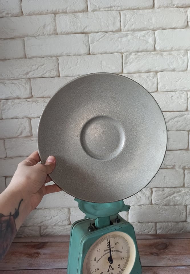 Vintage Metal Kitchen Weighing Scale Rustic Scale Antique | Etsy