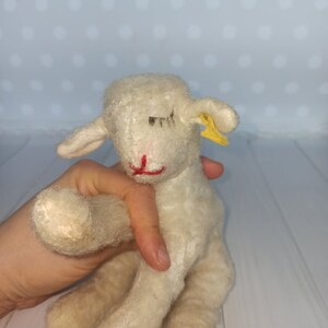 Steiff 'floppy Lamby' Vintage Steiff Sleeping Lamb Vintage Soft Toy ...