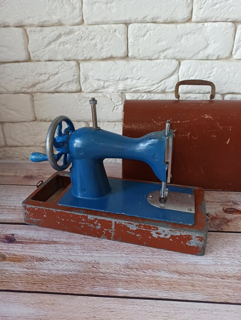 Vintage Soviet Toy Child Sewing Machine Vintage Home Decor - Etsy