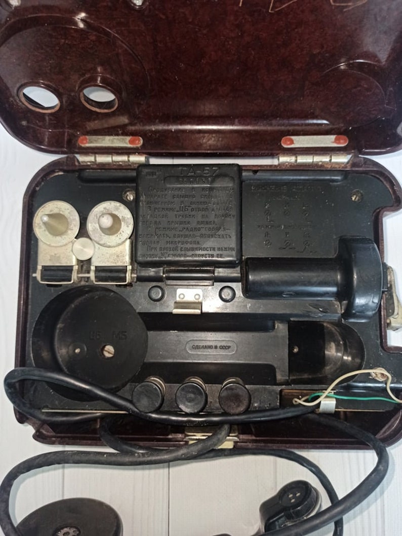 Military Field Telephone TA-57 USSR Vintage Military Antique - Etsy