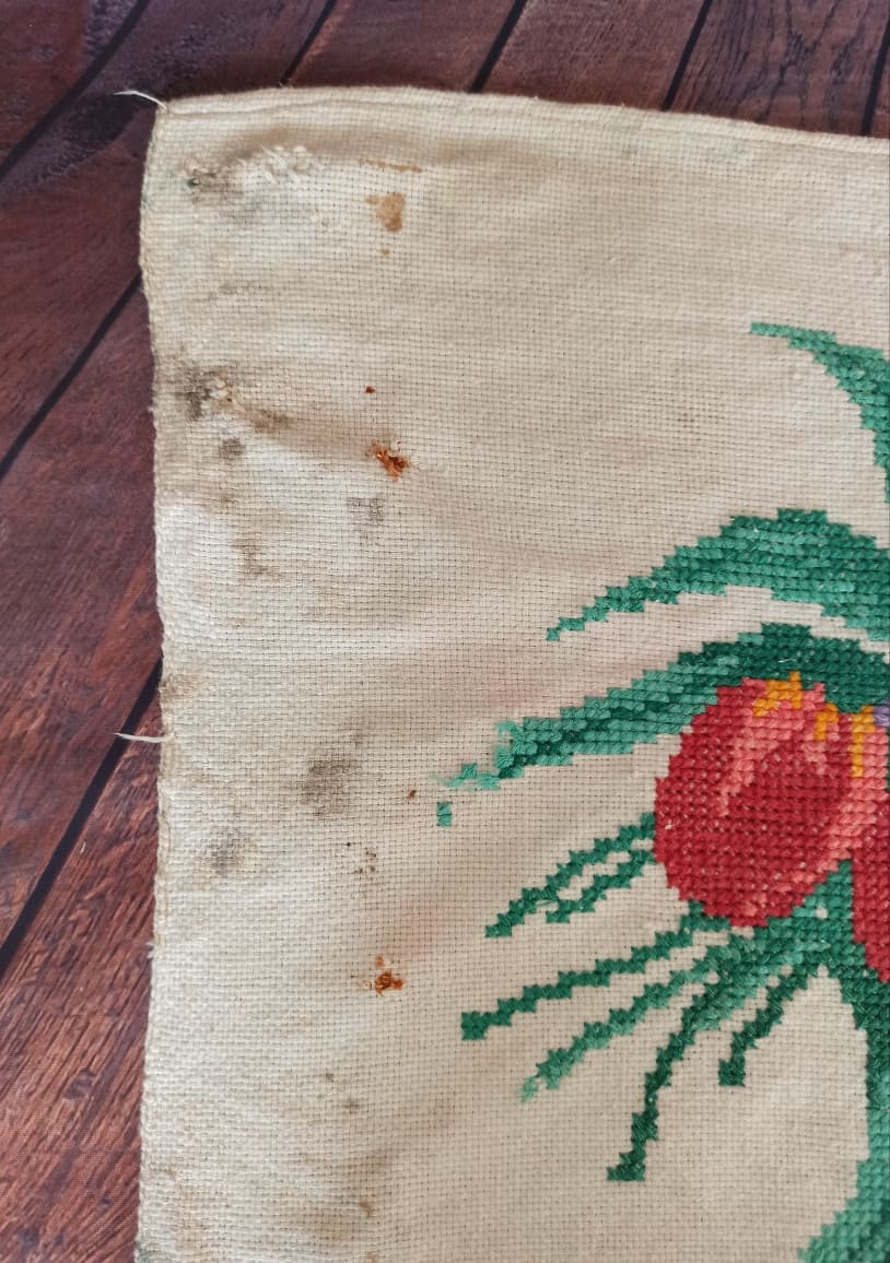 Rare Embroidery Vintage Hand Embroidery Painting Antique - Etsy