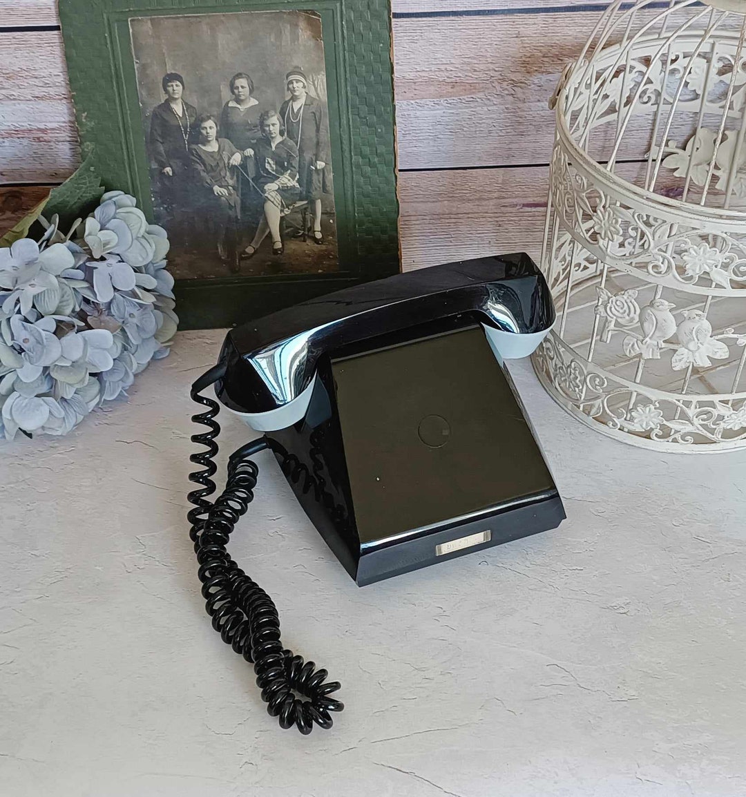 Retro Office Decor Old Phone Vintage Home Decor Desk Phone Dial Disc ...