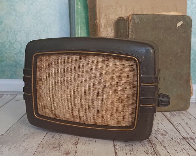Antique Radio Vintage 50s Russian Soviet Vintage Radio Point Vintage ...