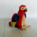 Parrot Steiff Mohair Lora the Parrot 1312/08 Vintage 1960's - Etsy