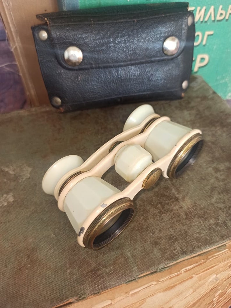 Vintage Binoculars Theatrical Vintage Optical Instrument - Etsy