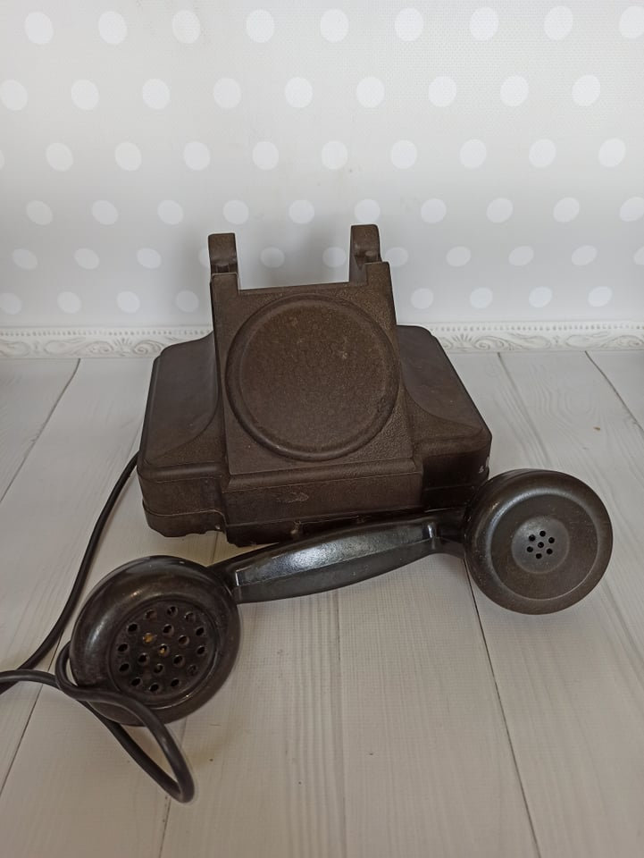1950 Vintage Telephone Retro Office Decor Old Phone Vintage | Etsy