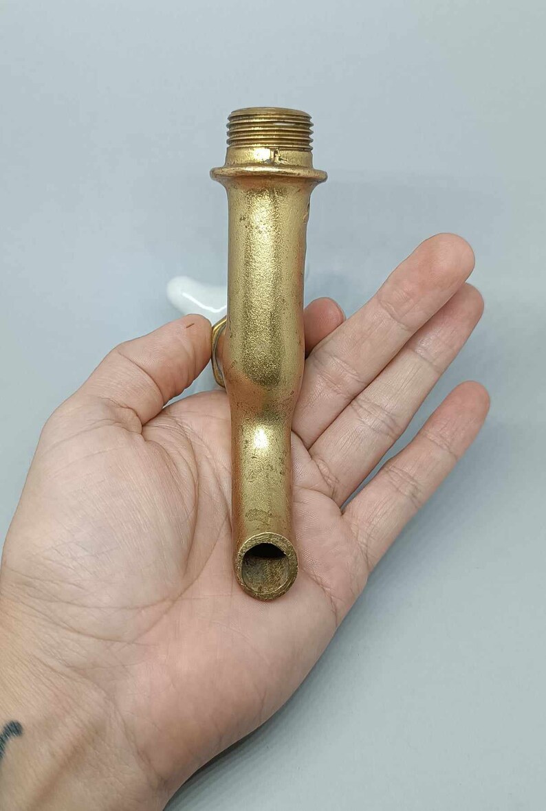 Vintage Water Tap Water Valve Faucet Antique Brass Water Faucet Retro ...