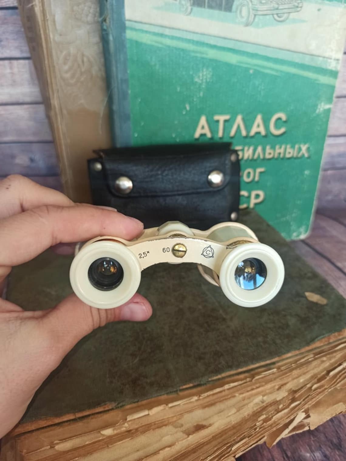 Vintage Binoculars Theatrical Vintage Optical Instrument Genuine ...
