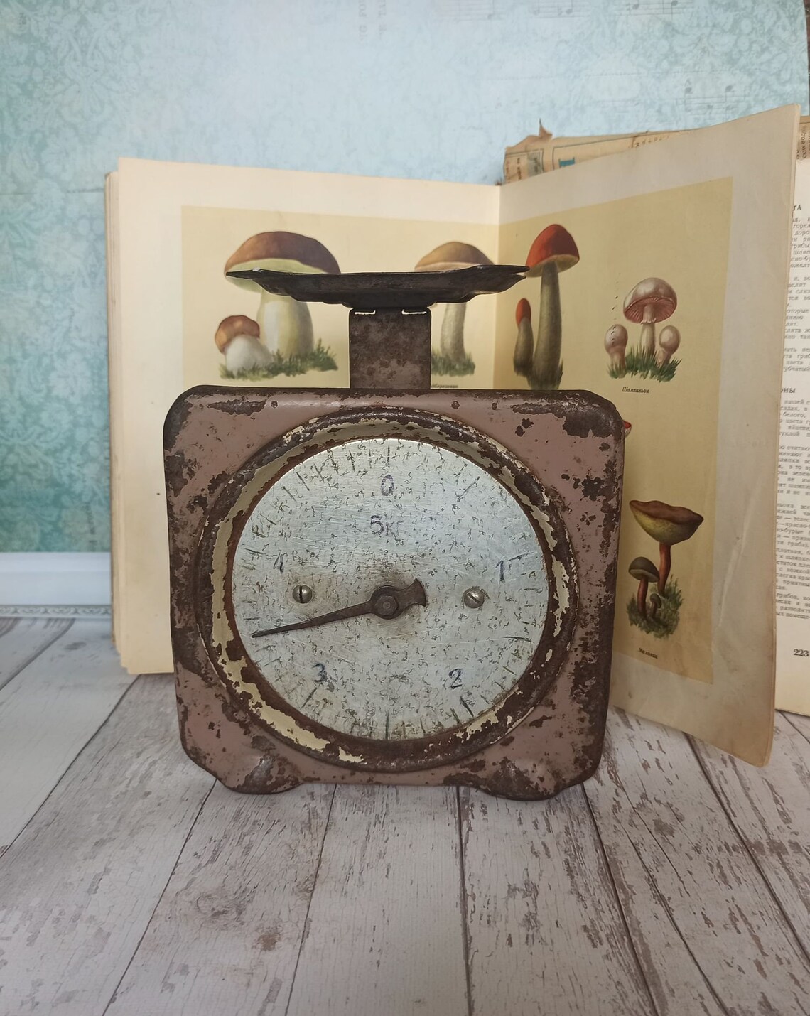 Vintage Metal Kitchen Weighing Scale Rustic Scale Antique - Etsy