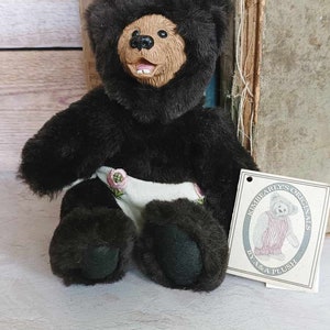 Vintage Teddybär Kimbearly's Originals Mini Baby Zoe Bear Mohair Teddy ...