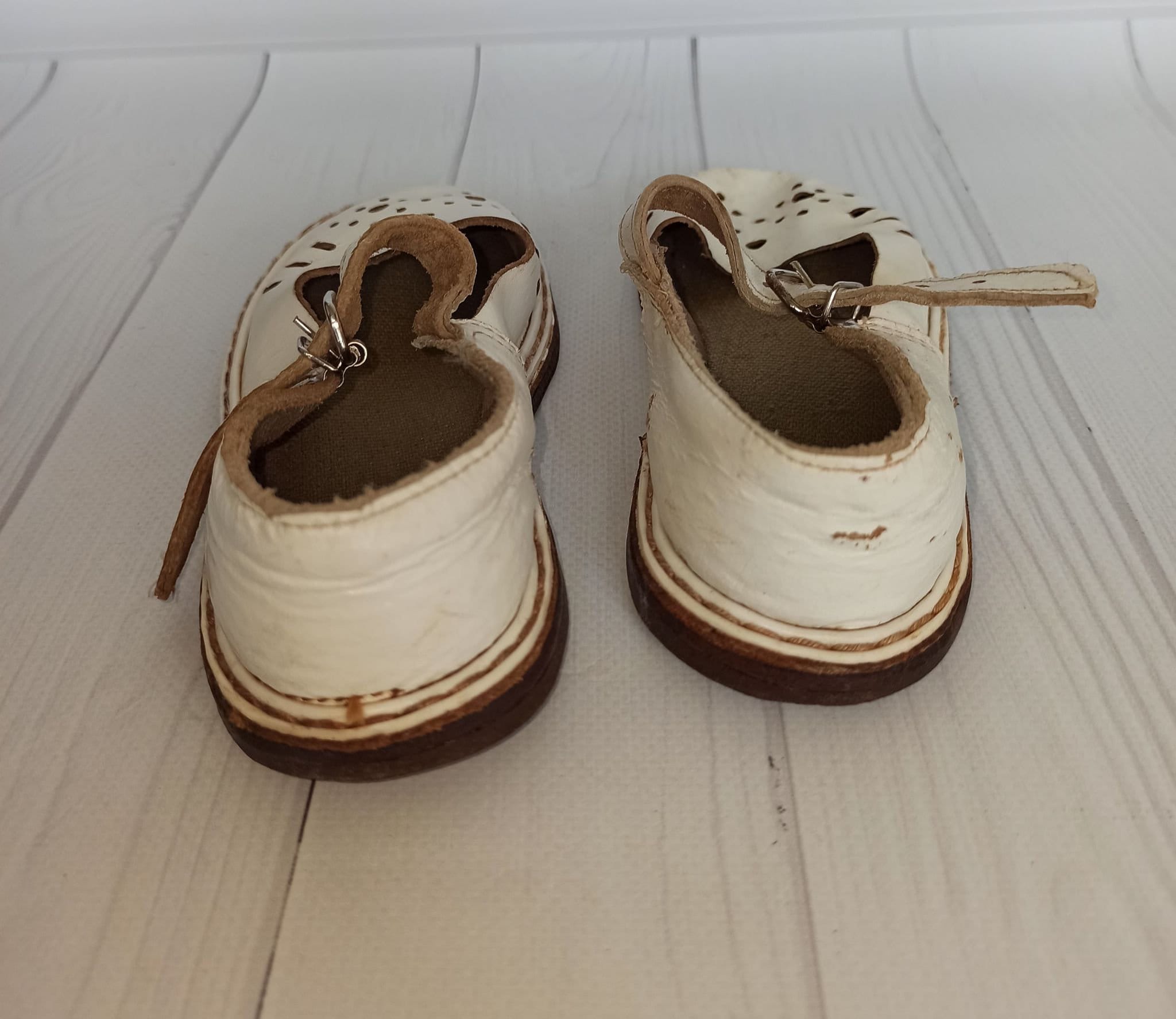 Vintage Leather Baby Boots Old Baby Shoes Leather Kids Boots Soviet ...
