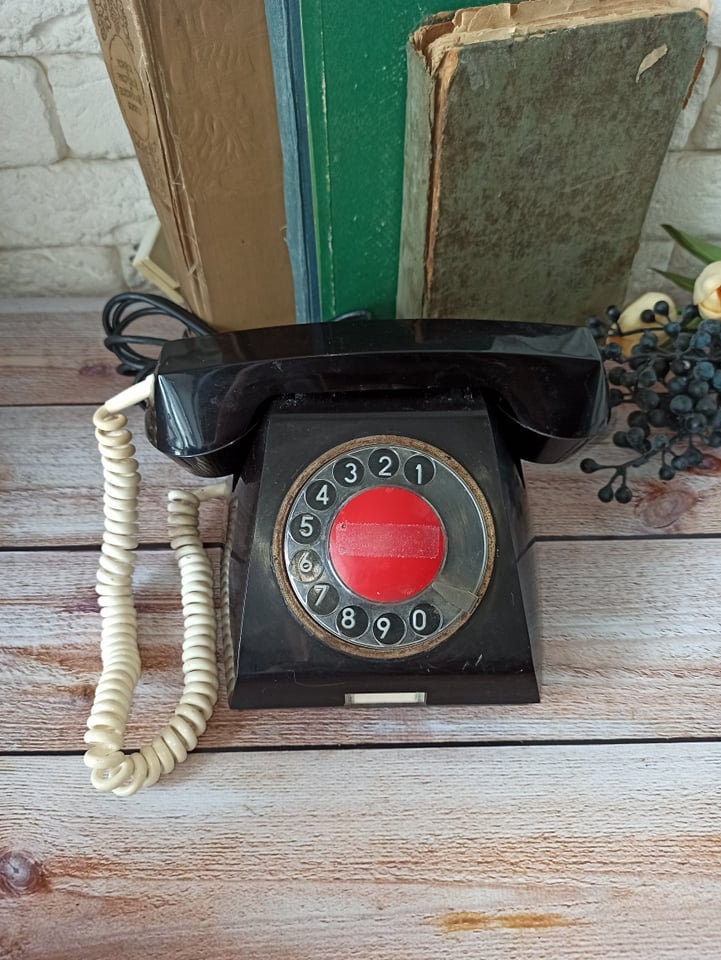 Vintage Telephone Retro Office Decor Old Phone Vintage Home - Etsy