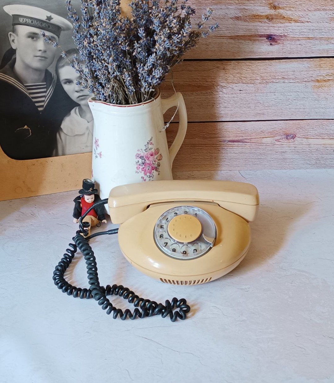 Antique Telephone of the USSR Desktop Vintage Phone Retro Office Decor ...
