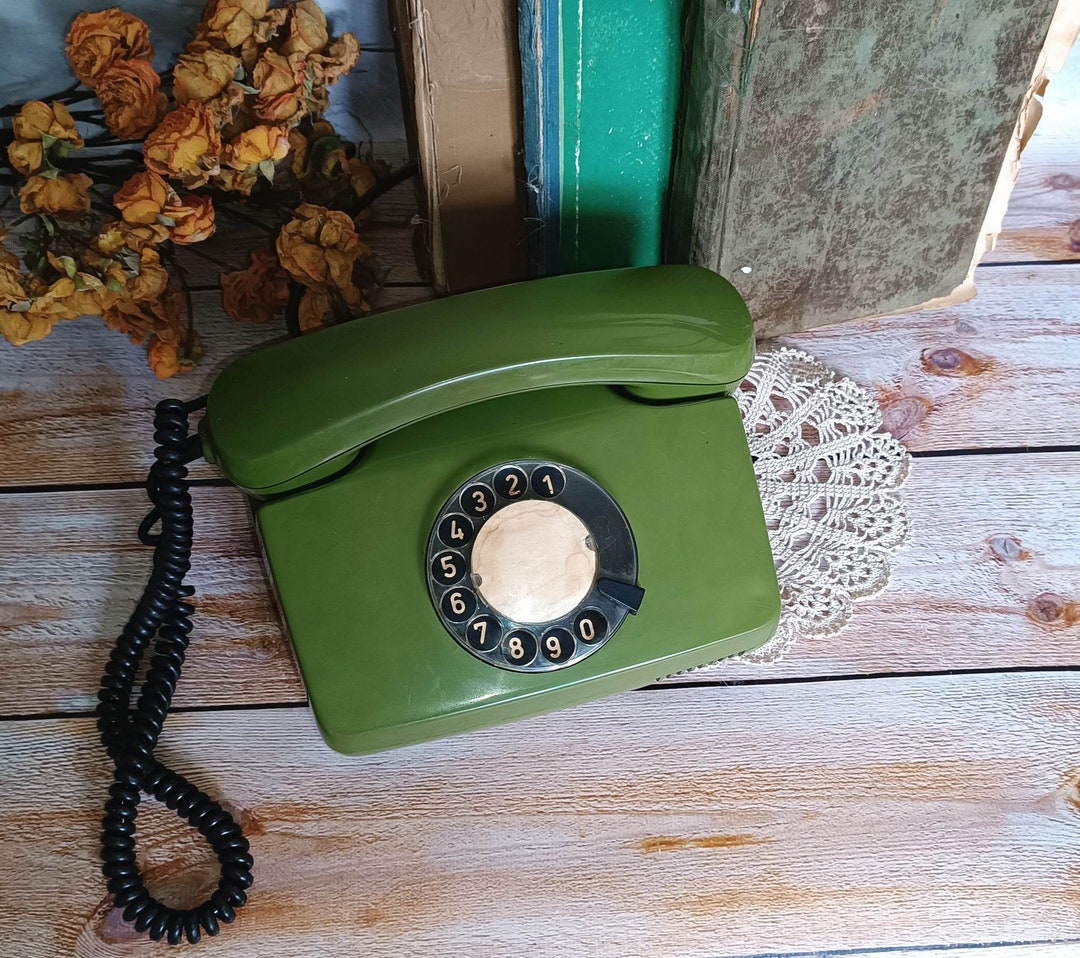 Desktop Vintage Phone Retro Office Decor Old Phone Vintage Home Decor ...