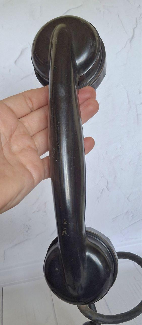 Vintage Rotary Telephone Parts, Handset From a Landline Phone of the ...